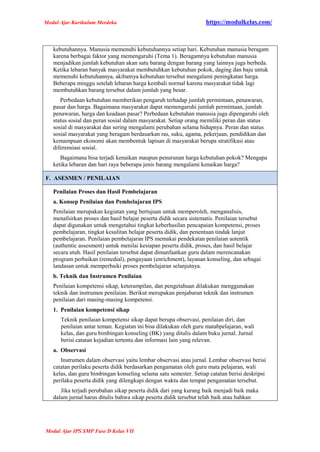 Modul Ajar IPS Kelas 7 Fase D Kurikulum Merdeka - MODULKELAS.COM