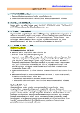 Modul Ajar IPS Kelas 8 SMP Fase D | DOCX