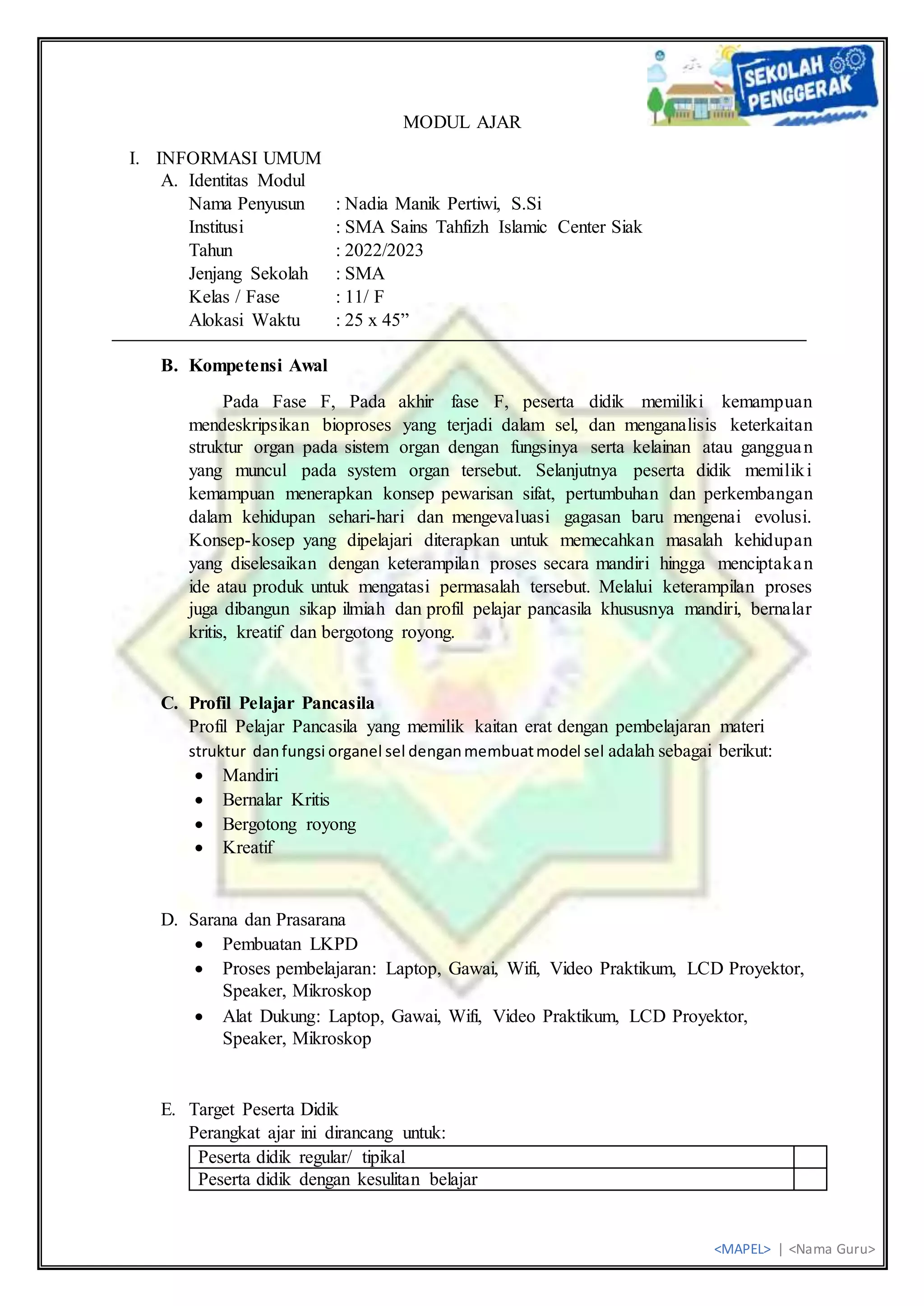 MODUL AJAR KELAS 11 FIX.docx