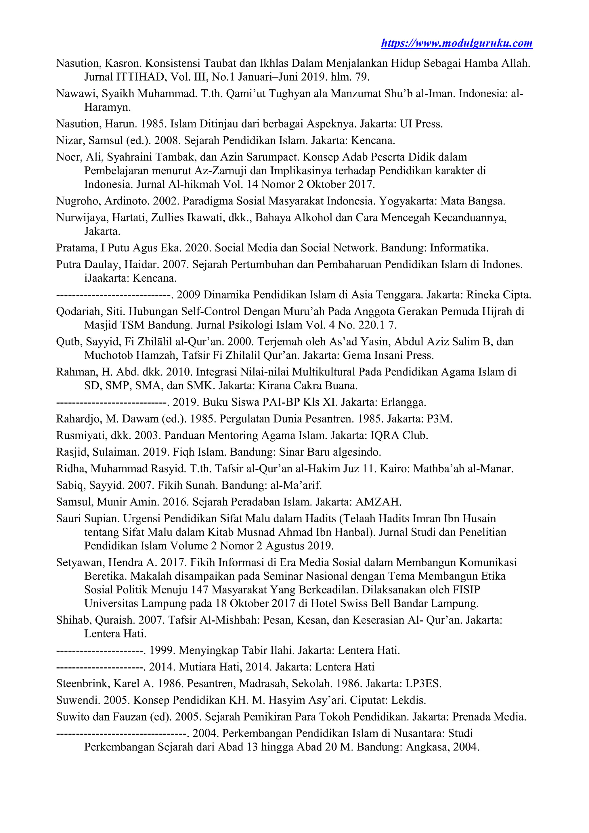 Modul Ajar Kelas 11 PAI Budi Pekerti Fase F.pdf