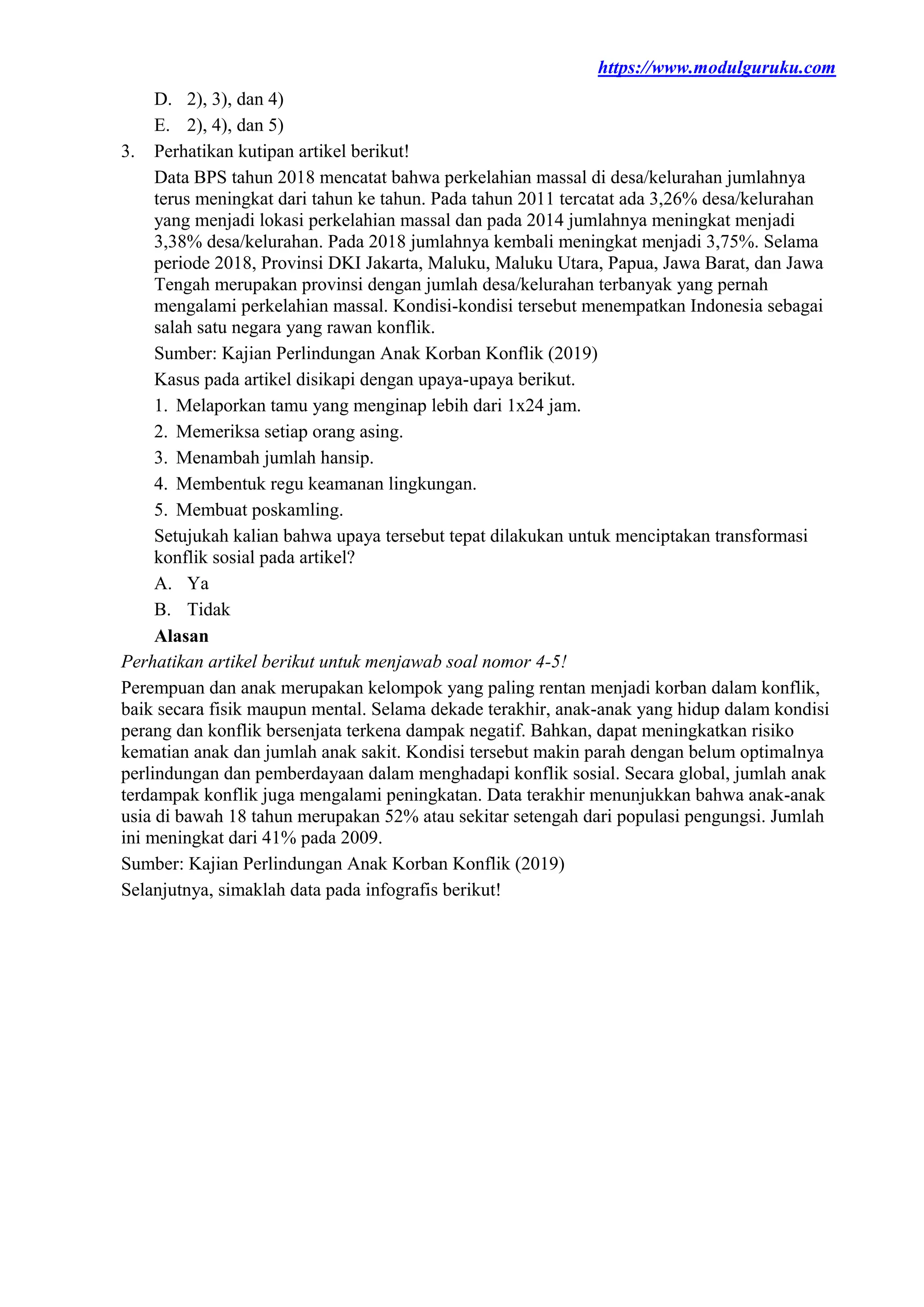 Modul Ajar Kelas 11 Sosiologi Fase F Kurikulum Merdeka | PDF