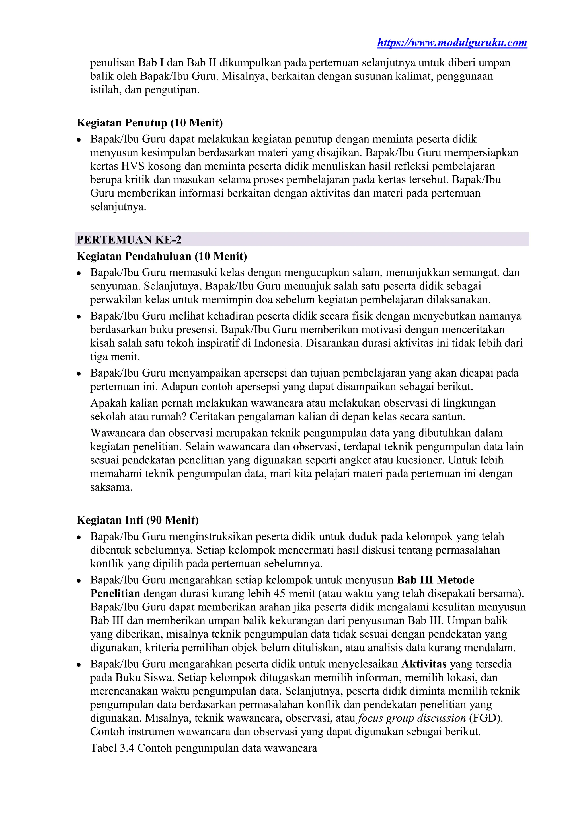 Modul Ajar Kelas 11 Sosiologi Fase F Kurikulum Merdeka | PDF