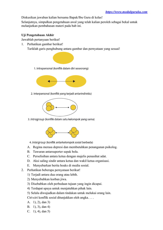 Modul Ajar Kelas 11 Sosiologi Fase F Kurikulum Merdeka | PDF