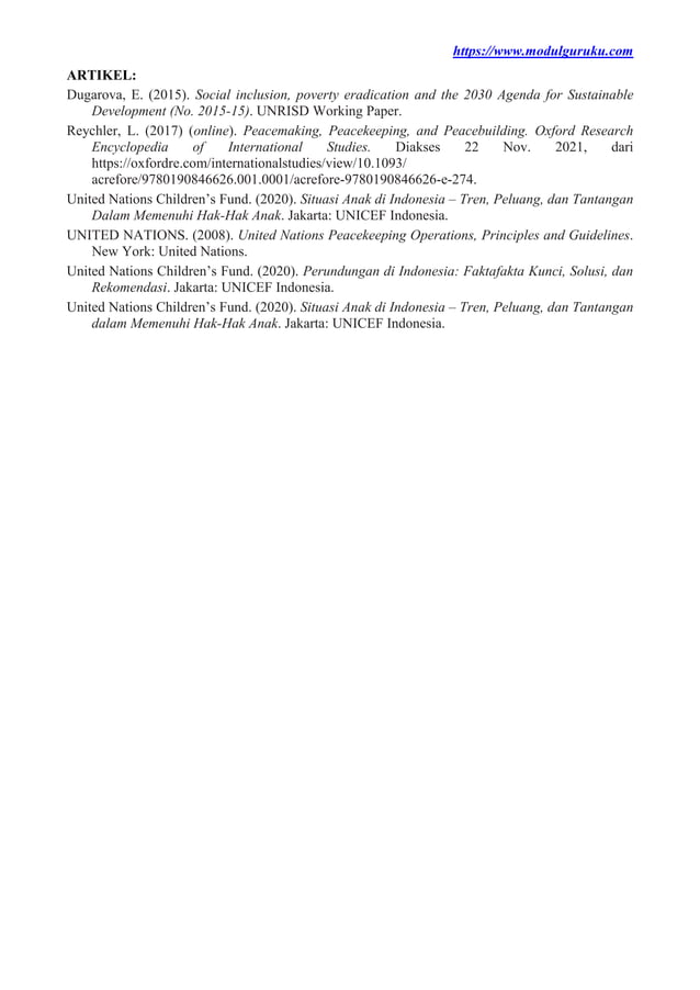 Modul Ajar Kelas 11 Sosiologi Fase F Kurikulum Merdeka | PDF