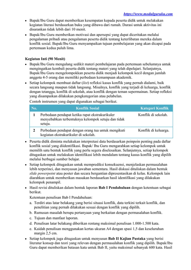 Modul Ajar Kelas 11 Sosiologi Fase F Kurikulum Merdeka | PDF