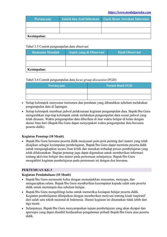 Modul Ajar Kelas 11 Sosiologi Fase F Kurikulum Merdeka | PDF