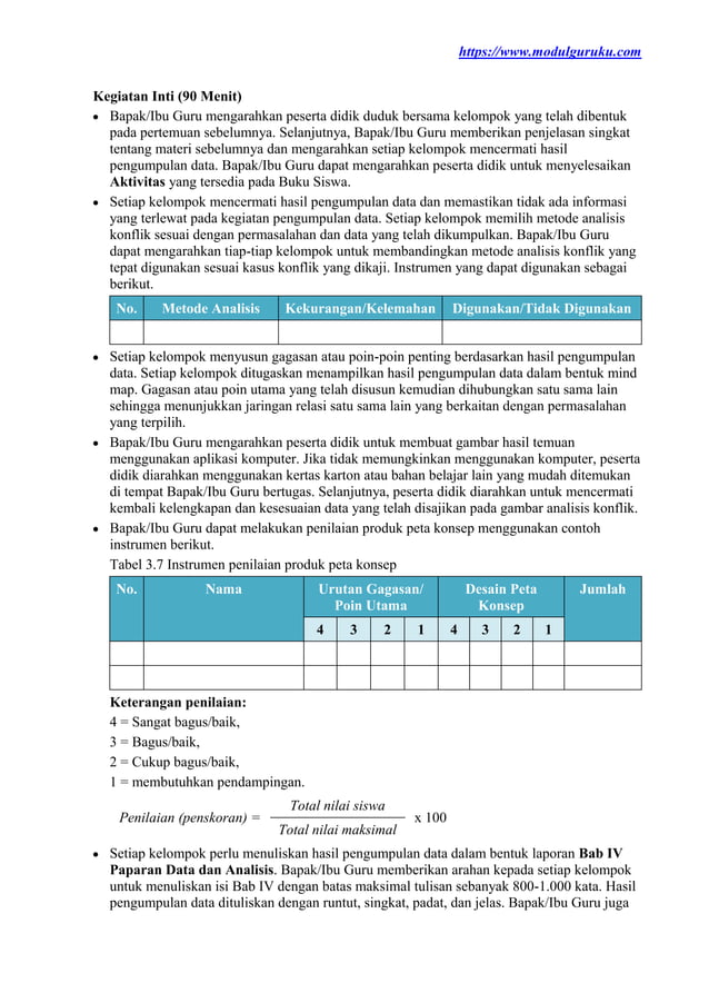 Modul Ajar Kelas 11 Sosiologi Fase F Kurikulum Merdeka | PDF
