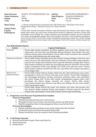 MODUL AJAR KELAS 3 BAB 1_Pekan Ke 3 BAHASA INDONESIA.docx