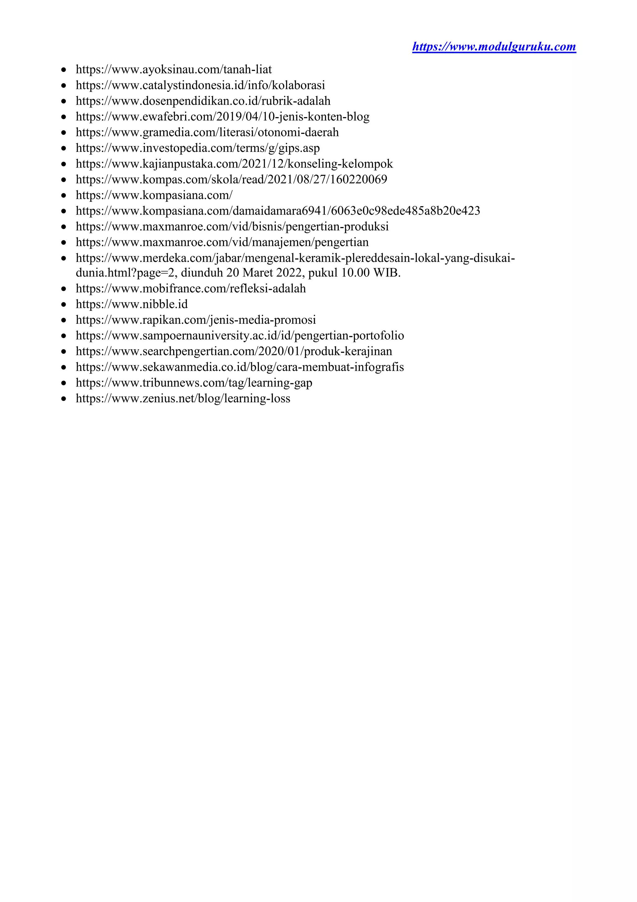 Modul Ajar Kelas 7 SMP Fase D Prakarya Kerajinan Unit 3 | DOCX