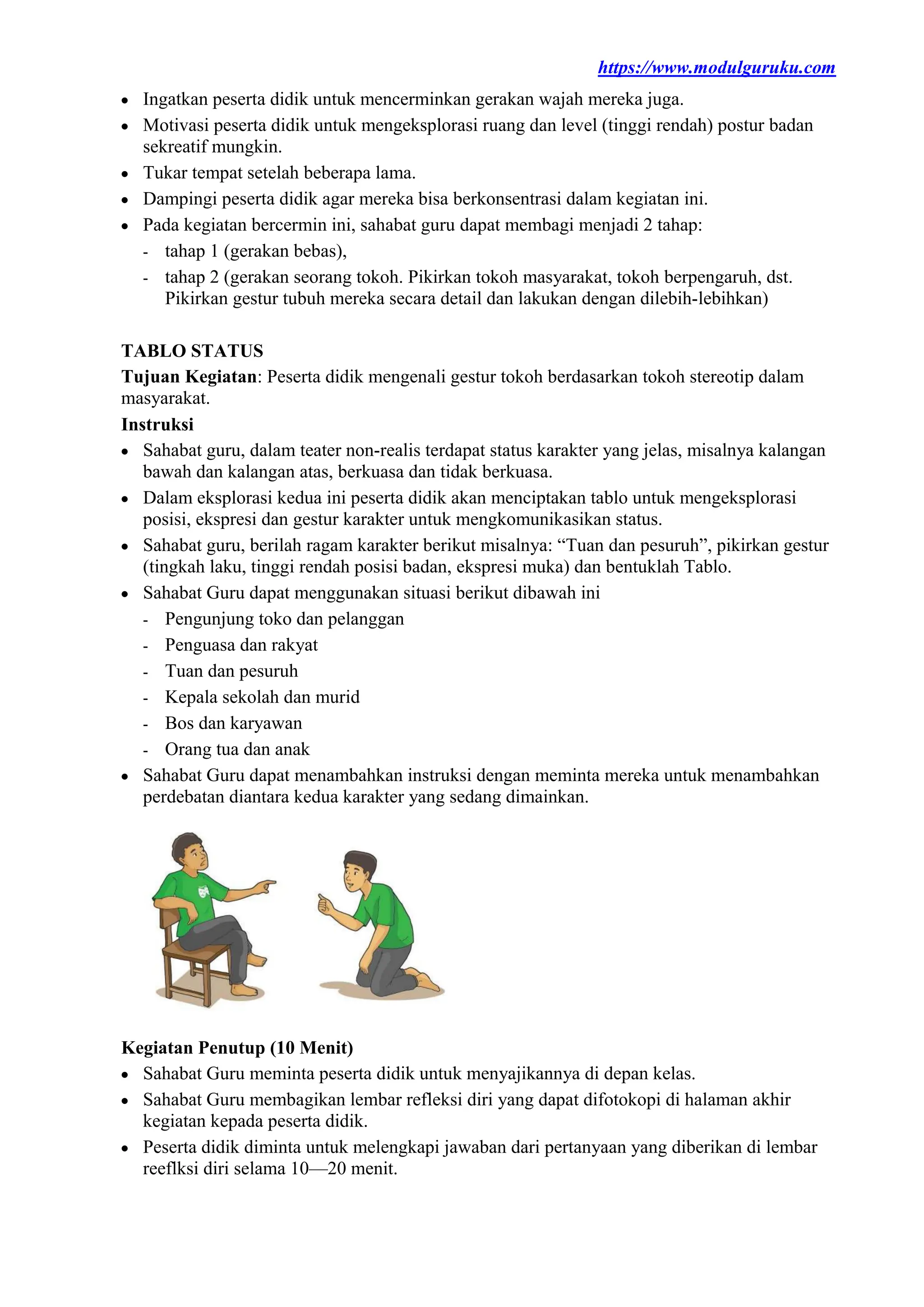 Modul Ajar Kelas 11 Seni Teater Fase F Kurikulum Merdeka | PDF