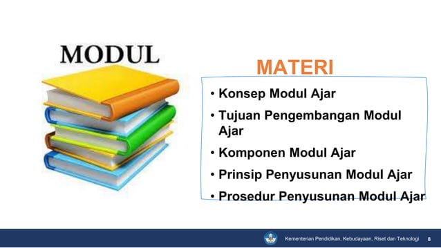 MODUL AJAR KUMER 1 untuk imoplementasi kurikulum merdeka | PPTX