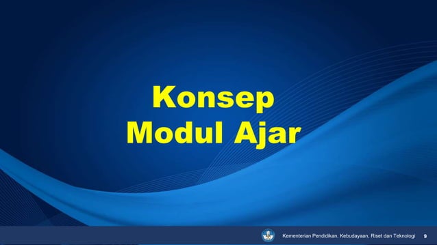 MODUL AJAR KUMER 1 untuk imoplementasi kurikulum merdeka | PPTX