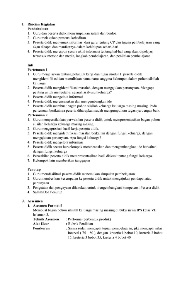 MODUL AJAR kumer semester 1 ips kelas 7.docx