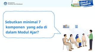 Materi Komponen Modulajar Kurikulum Merdeka | PPT