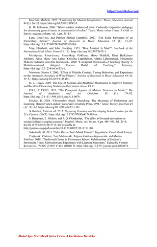 Modul Ajar Seni Musik Kelas 1 SD/MI Fase A Kurikulum Merdeka | PDF