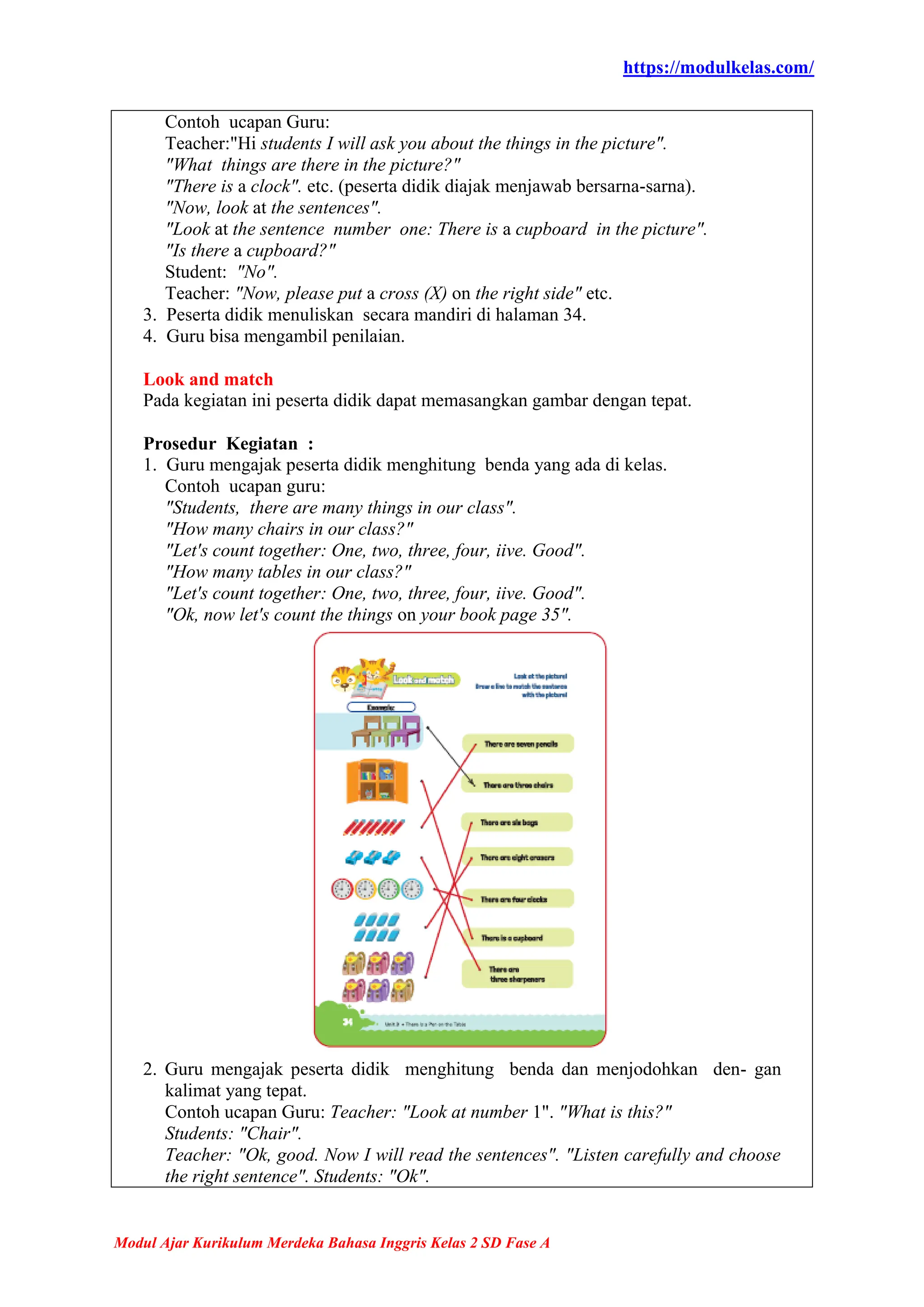 Modul Ajar Bahasa Inggris Kelas 2 Fase A Kurikulum Merdeka | PDF
