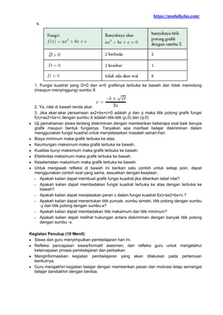 Modul Ajar Matematika Kelas 10 Fase E Kurikulum Merdeka Pdf