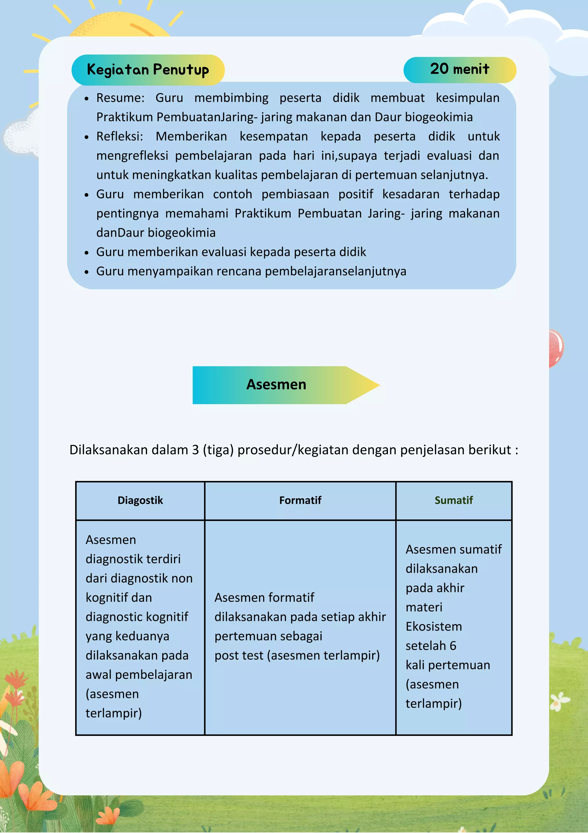 Modul Ajar ekosistem SMA | PDF