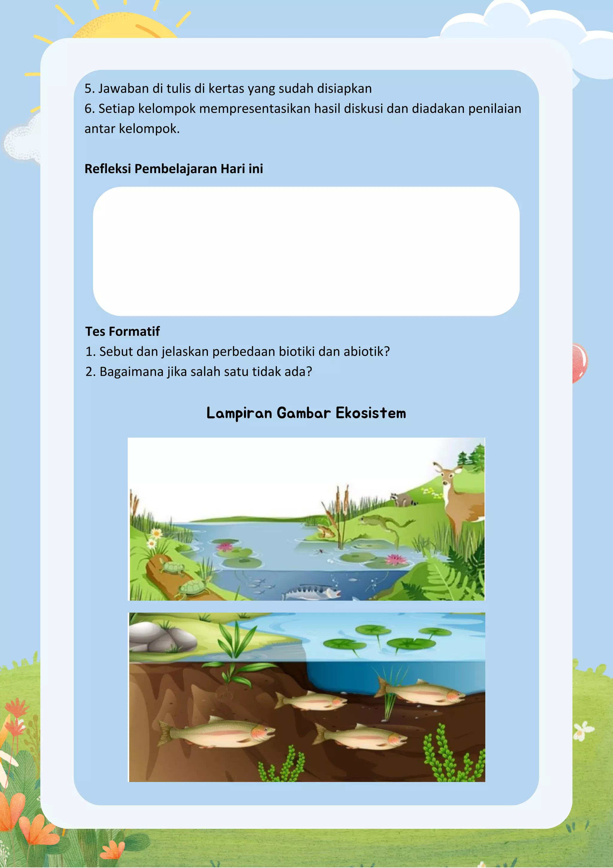 Modul Ajar ekosistem SMA | PDF