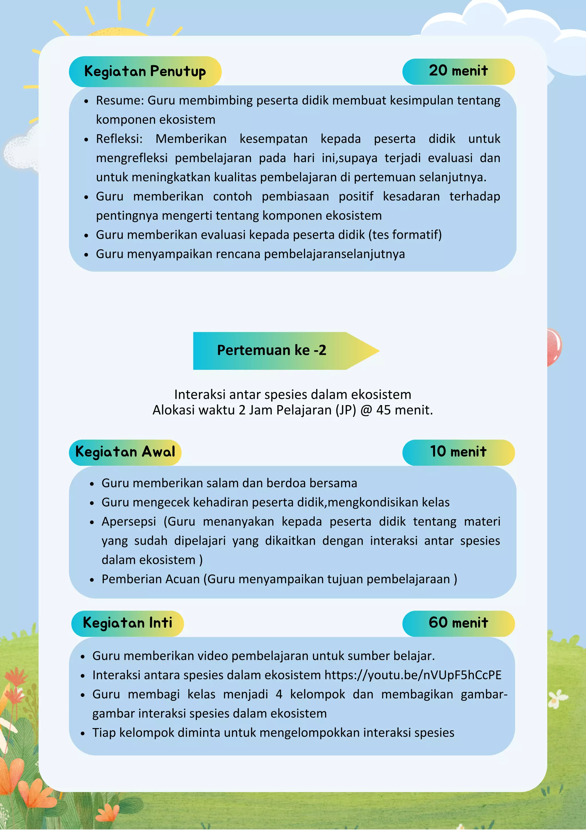 Modul Ajar ekosistem SMA | PDF