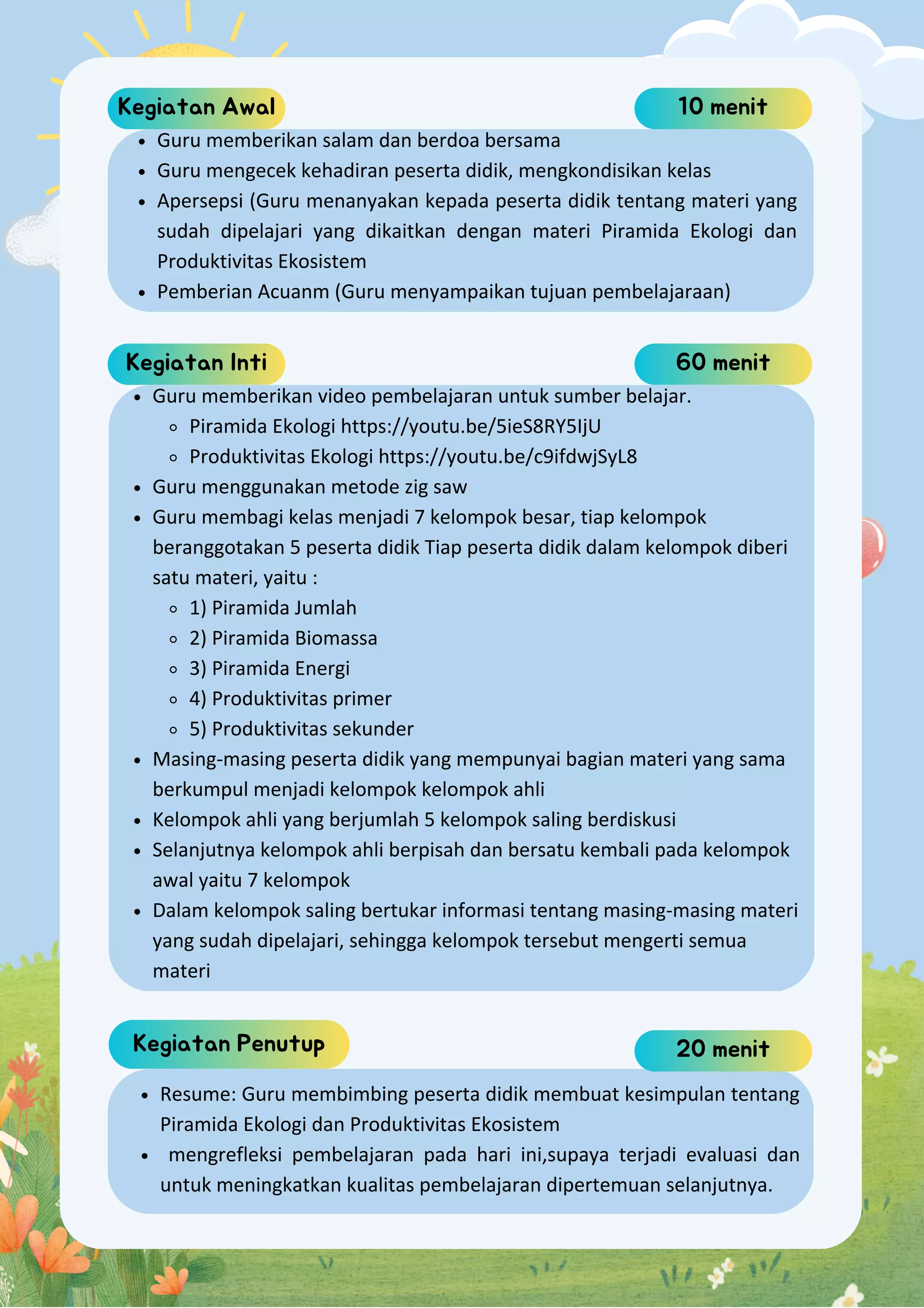 Modul Ajar ekosistem SMA | PDF