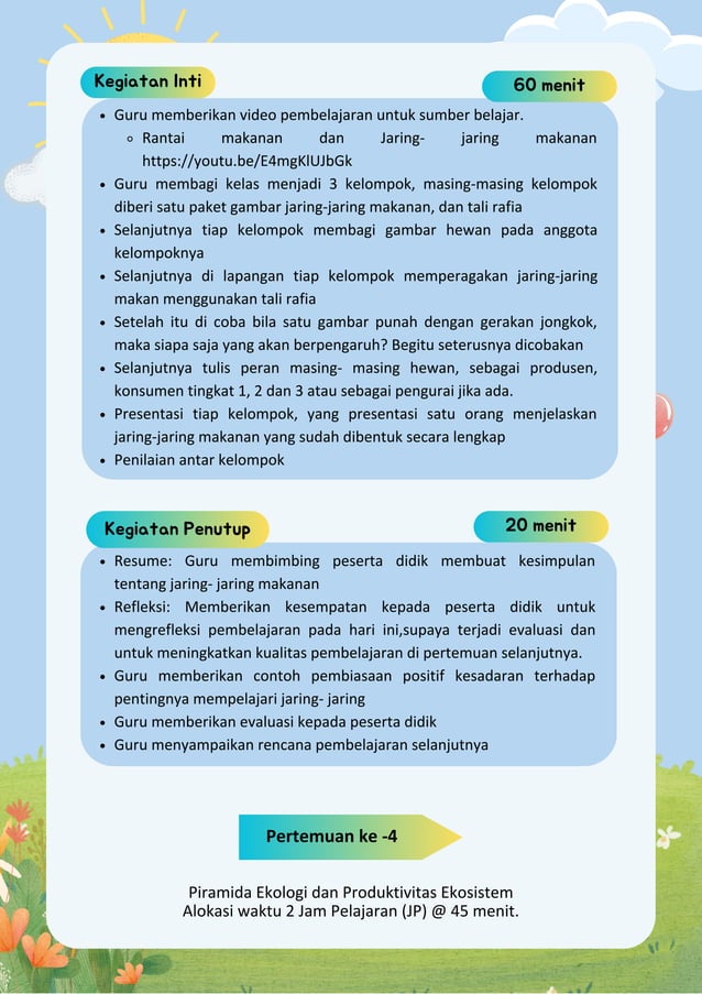 Modul Ajar ekosistem SMA | PDF