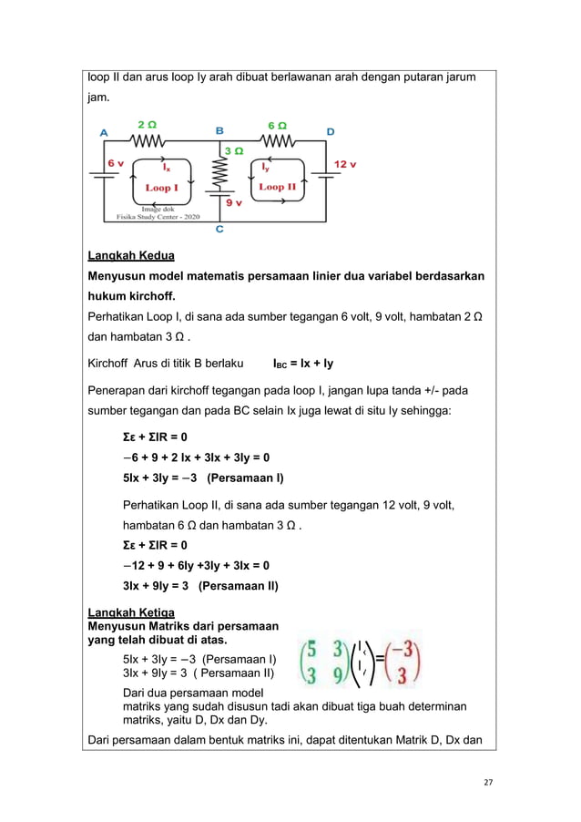 Modul Ajar Matematika - Penerapan Matriks dalam Masalah Kelistrikan XI TEI.pdf