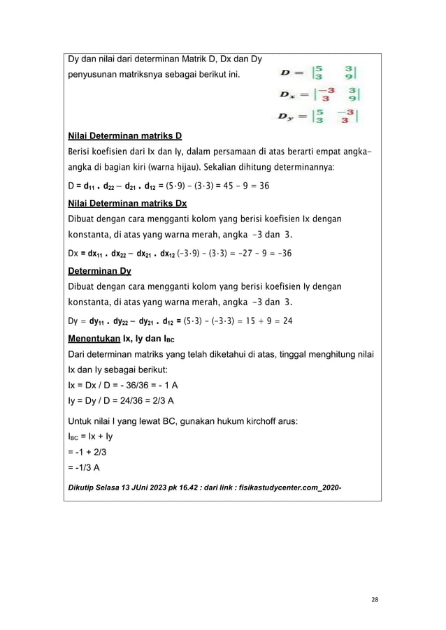 Modul Ajar Matematika - Penerapan Matriks dalam Masalah Kelistrikan XI TEI.pdf