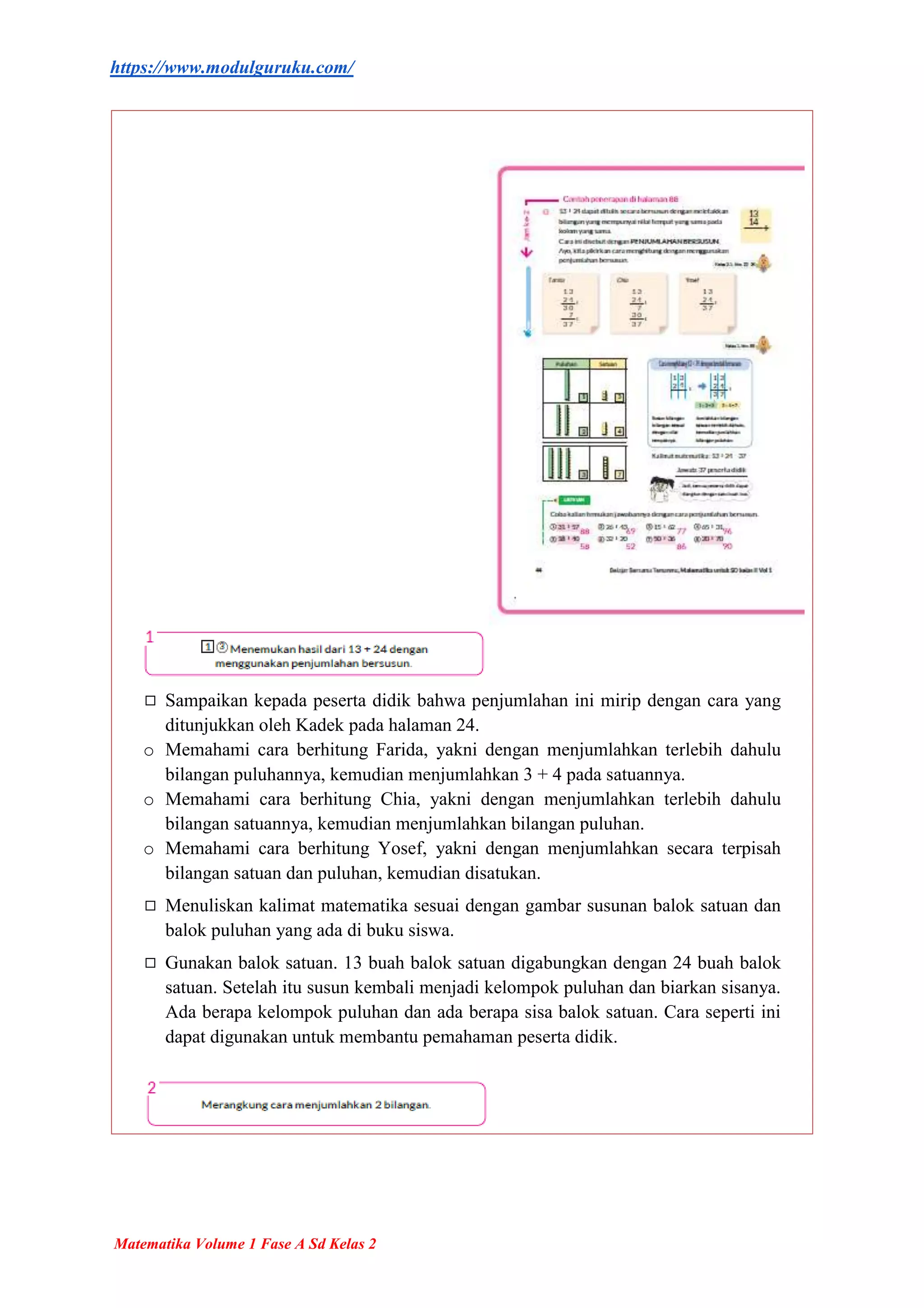 MODUL AJAR MATEMATIKA KELAS 2 BAB 4 KURIKULUM MERDEKA.docx