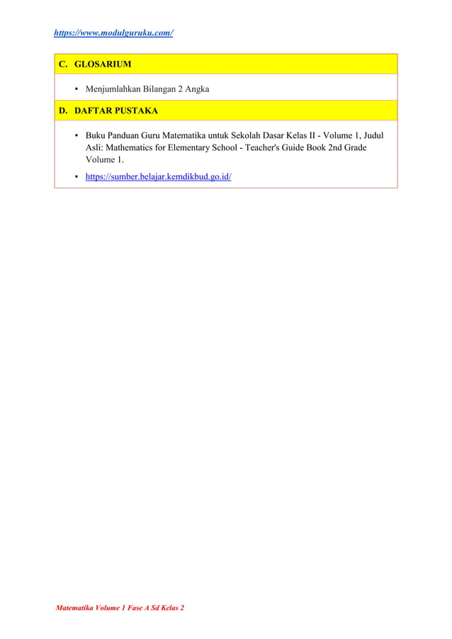 MODUL AJAR MATEMATIKA KELAS 2 BAB 4 KURIKULUM MERDEKA.docx
