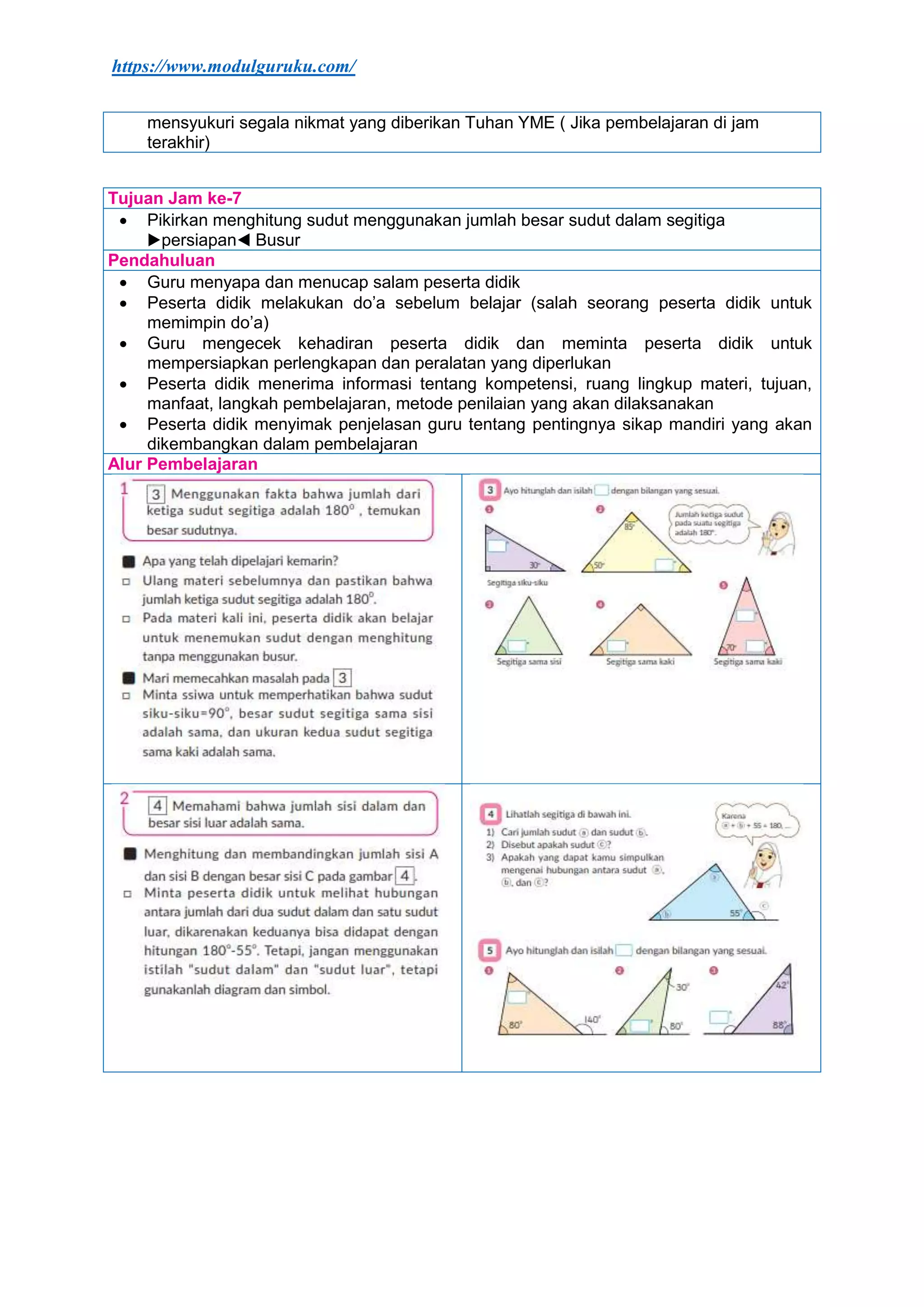 MODUL AJAR MATEMATIKA KELAS 5 BAB 4 KURIKULUM MERDEKA.docx