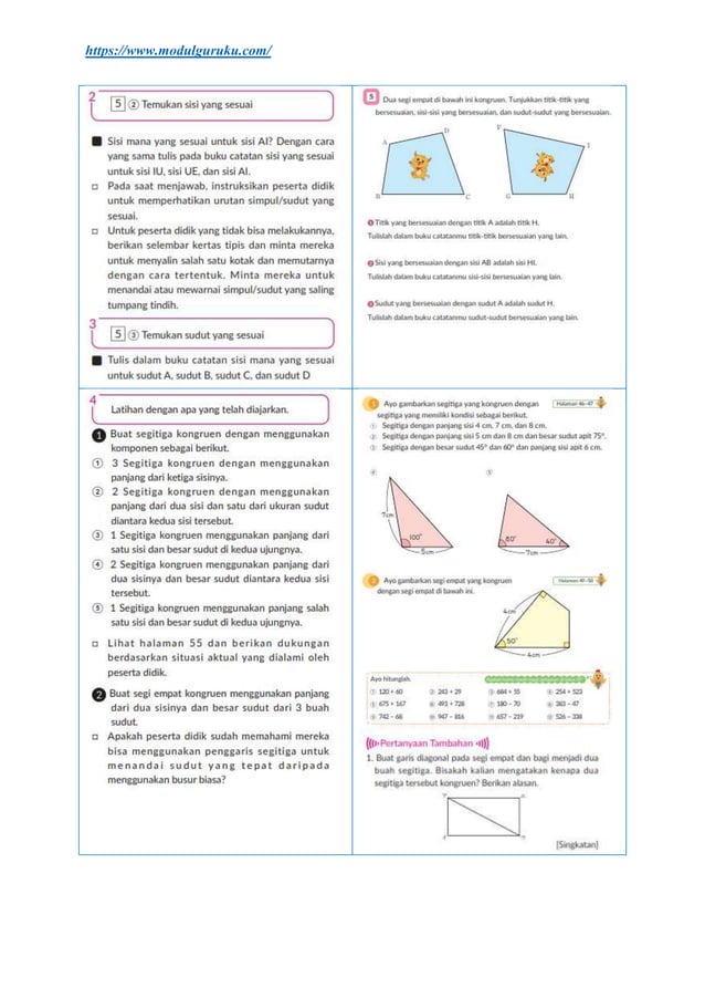 MODUL AJAR MATEMATIKA KELAS 5 BAB 4 KURIKULUM MERDEKA.docx