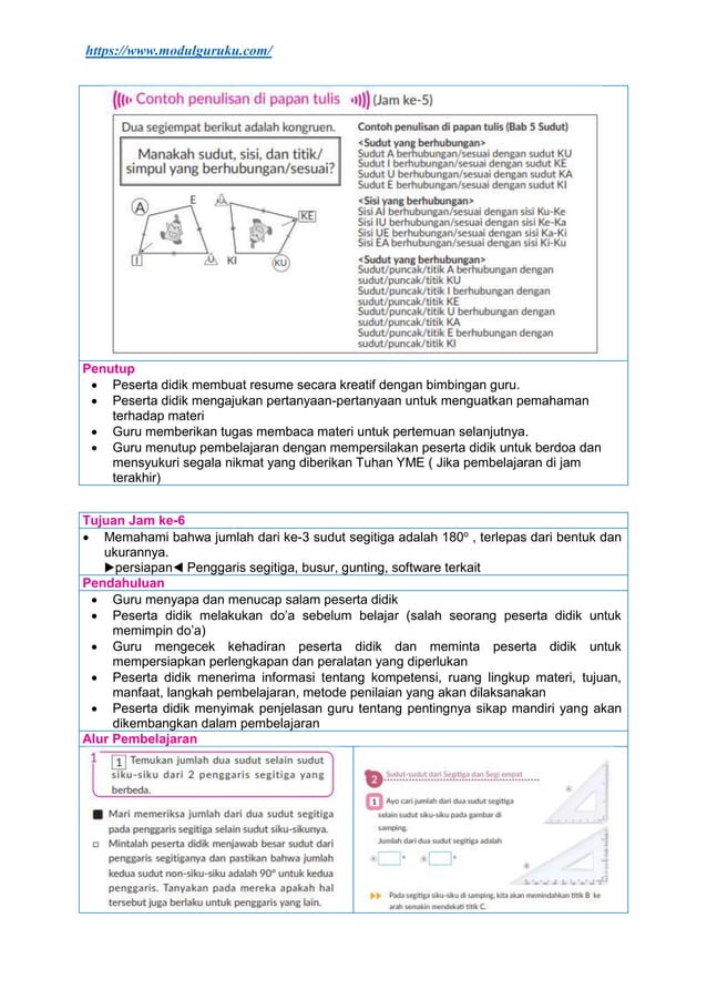 MODUL AJAR MATEMATIKA KELAS 5 BAB 4 KURIKULUM MERDEKA.docx