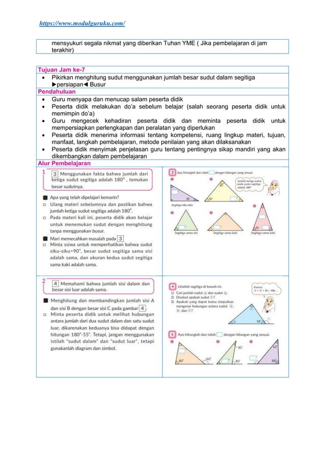 MODUL AJAR MATEMATIKA KELAS 5 BAB 4 KURIKULUM MERDEKA.docx