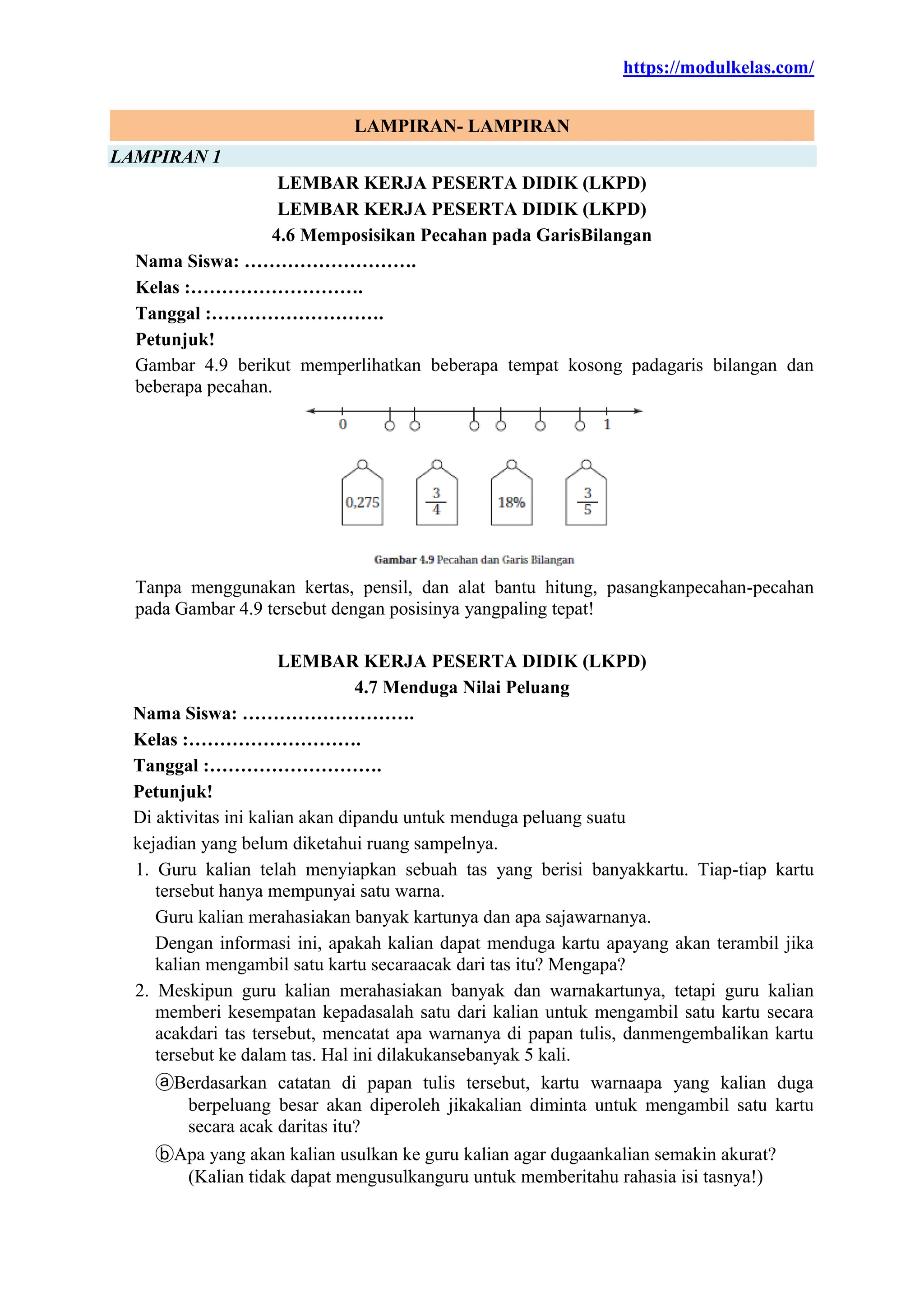 Modul Ajar Matematika Kelas 9 Fase D Kurikulum Merdeka - MODULKELAS.COM