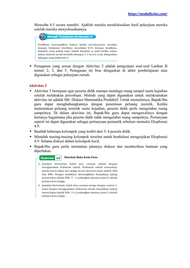 Modul Ajar Matematika Kelas 9 Fase D Kurikulum Merdeka - MODULKELAS.COM