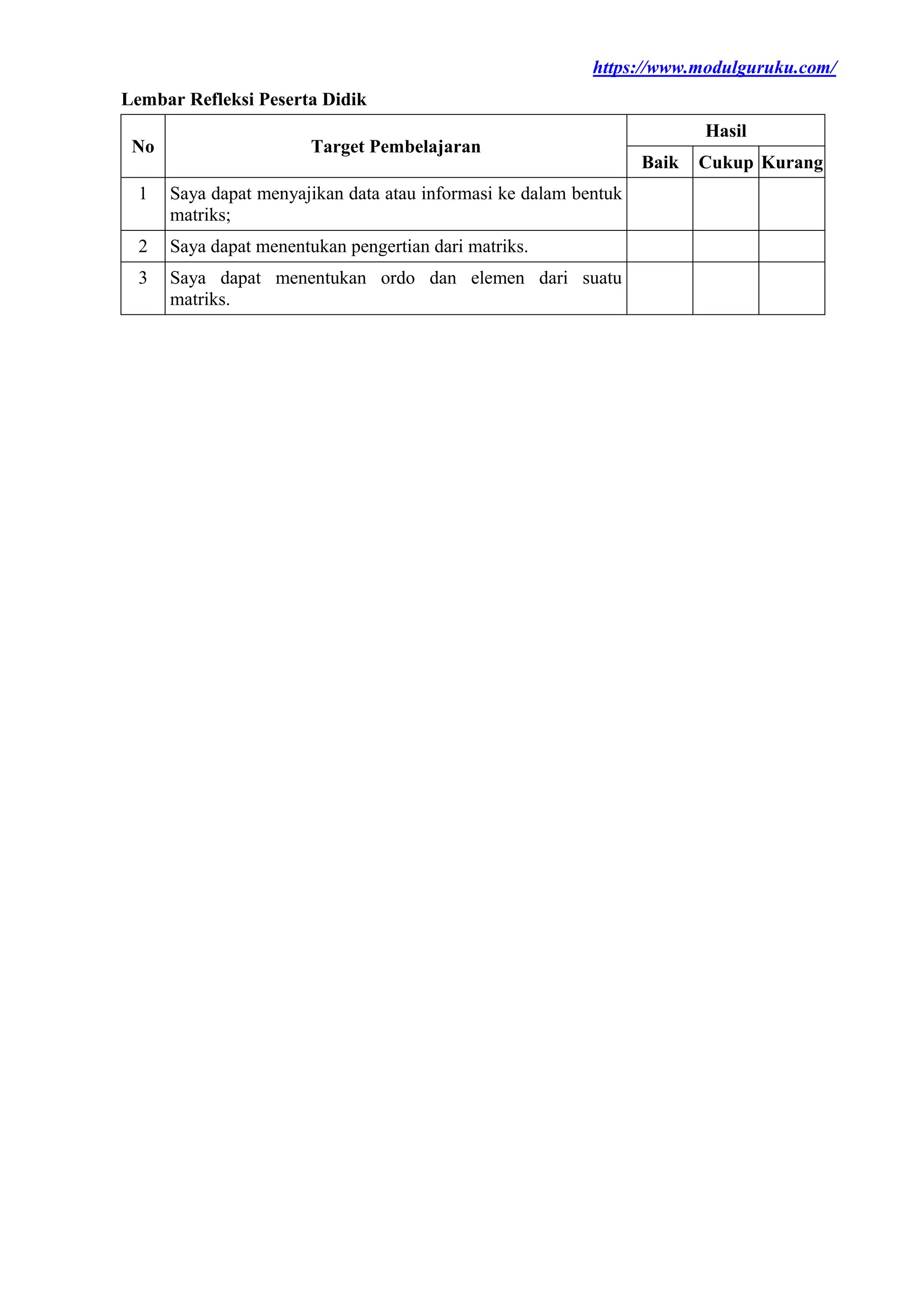 Modul Ajar Matematika Tingkat Lanjut Kelas 11 Fase F Kurikulum Merdeka