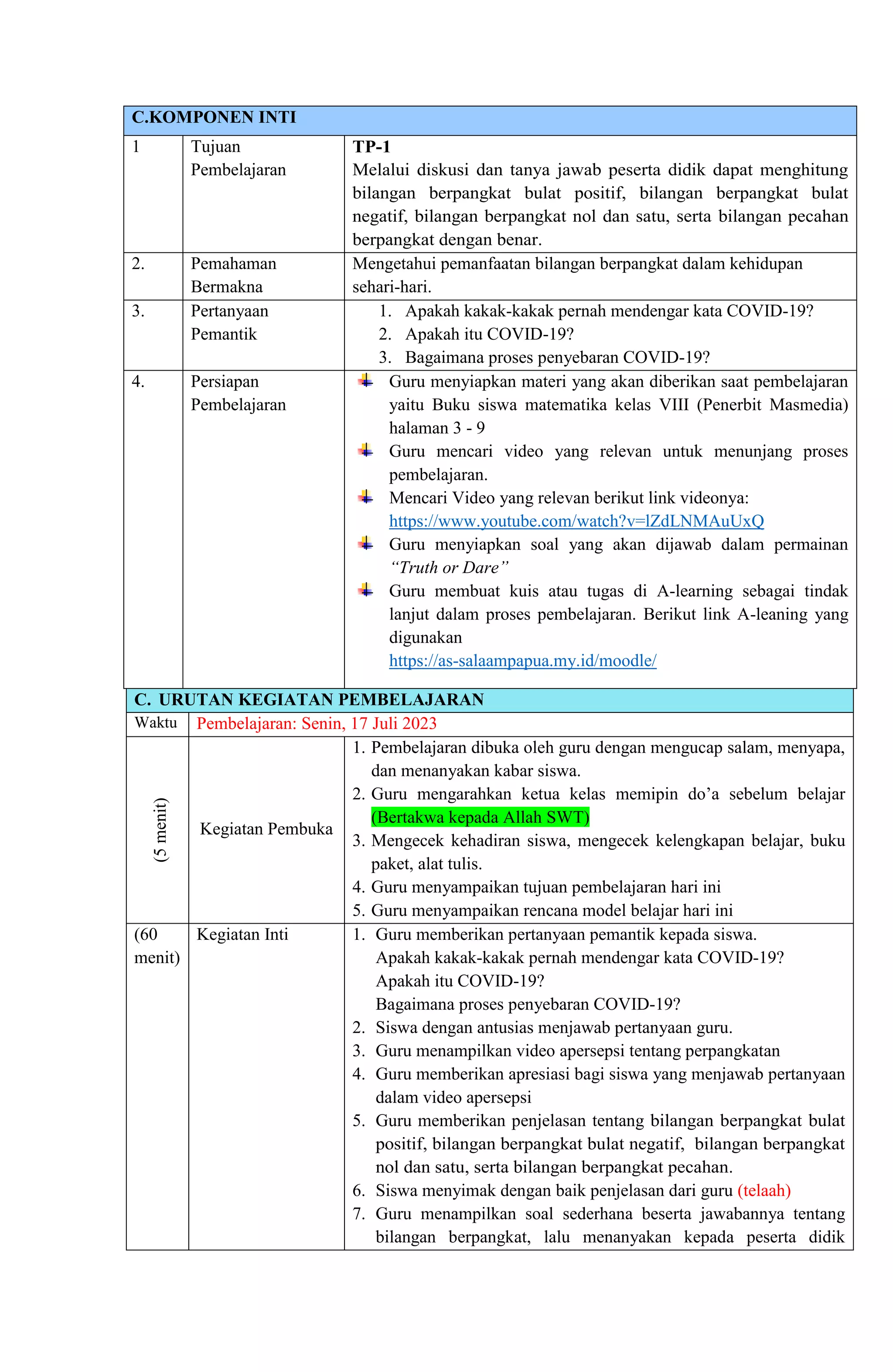 MODUL AJAR MTK P1 FIX.docx