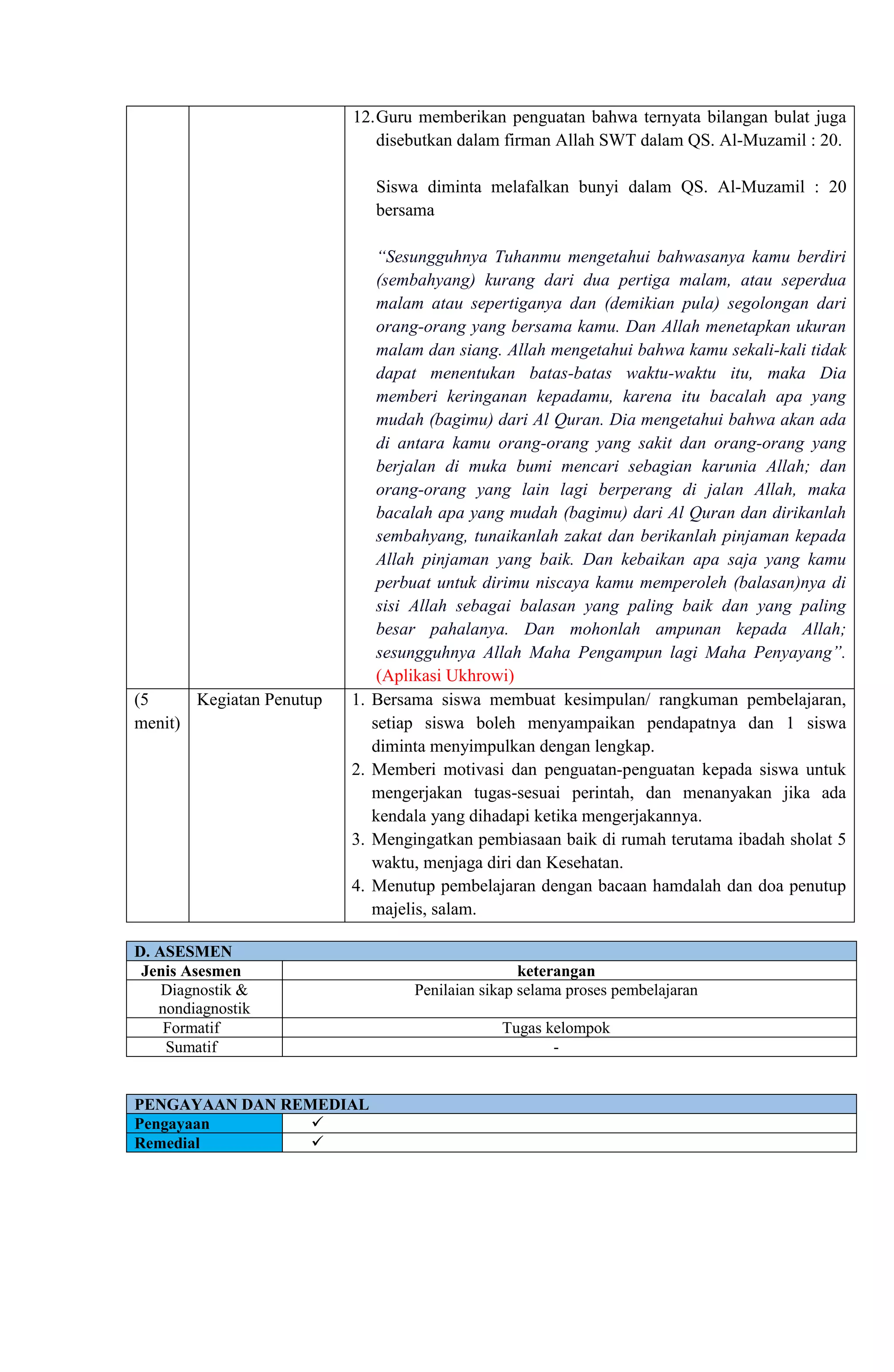 MODUL AJAR MTK P3 BAB 1.docx