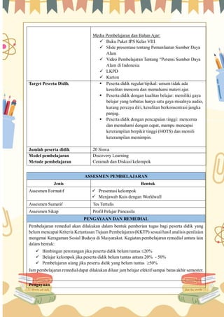 MODUL Ajar observasi ips kelas 8 materi keragamam sosial budaya | PDF