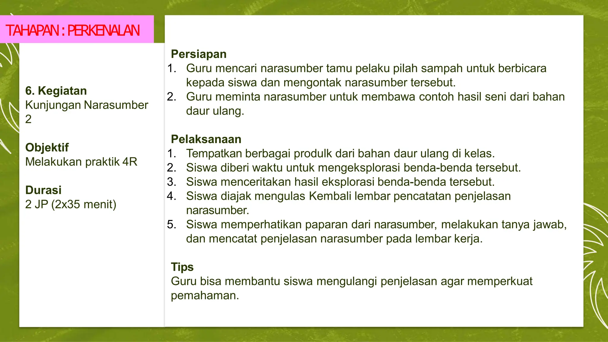 MODUL AJAR P5 EMA (Fase B ) - Gaya Hidup Berkelanjutan - Membuat Poster dan Kolase Organik dan ...