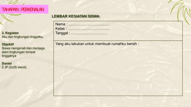 MODUL AJAR P5 EMA (Fase B ) - Gaya Hidup Berkelanjutan - Membuat Poster ...