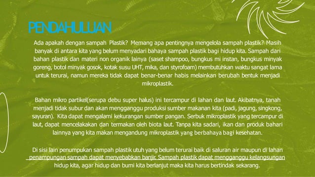 MODUL AJAR P5 EMA (Fase B ) - Gaya Hidup Berkelanjutan - Membuat Poster ...