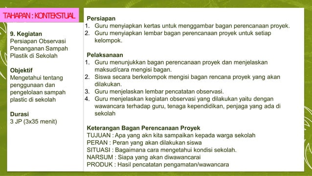 MODUL AJAR P5 EMA (Fase B ) - Gaya Hidup Berkelanjutan - Membuat Poster ...