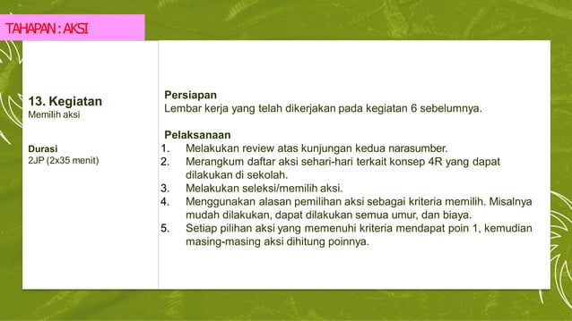 MODUL AJAR P5 EMA (Fase B ) - Gaya Hidup Berkelanjutan - Membuat Poster ...