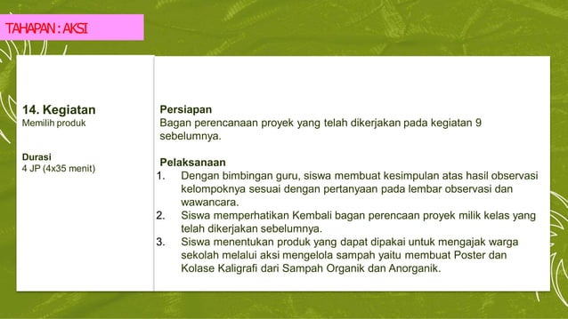 MODUL AJAR P5 EMA (Fase B ) - Gaya Hidup Berkelanjutan - Membuat Poster ...
