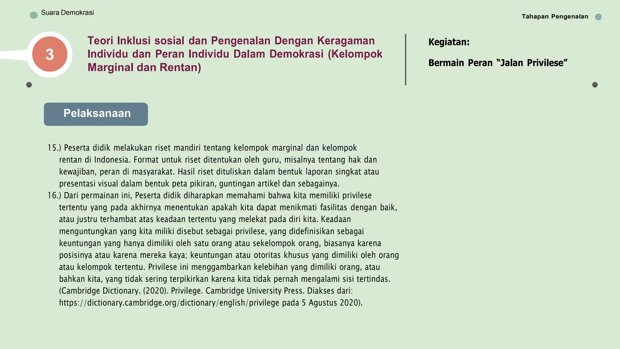 Modul ajar P5 Suara Demokrasi aku pengertian | PDF