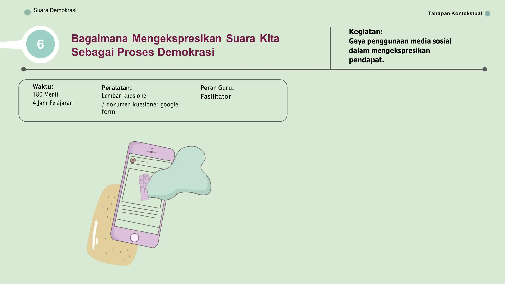 Modul ajar P5 Suara Demokrasi aku pengertian | PDF