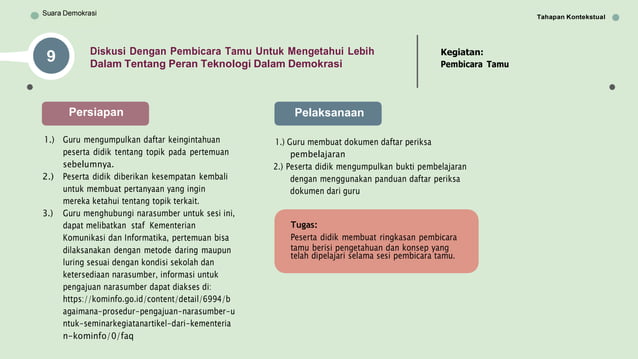 Modul ajar P5 Suara Demokrasi aku pengertian | PDF