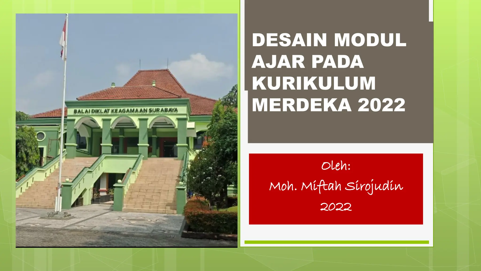 Bahan Modul Ajar pada Kurikulum Merdeka.ppt